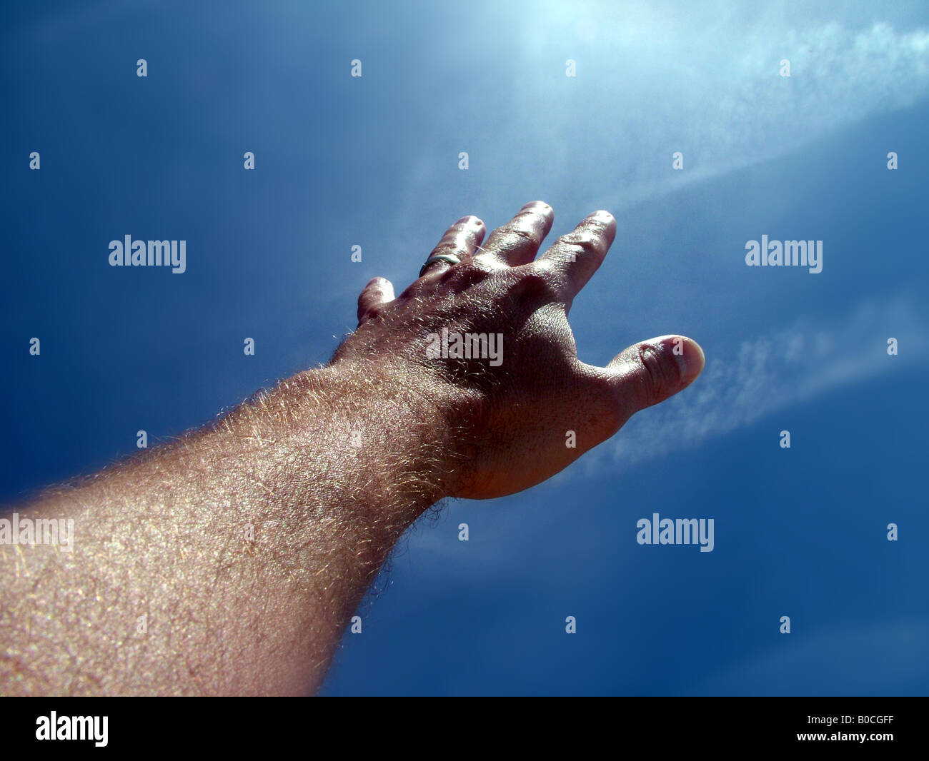 Poverty stretch out hand hi-res stock photography and images - Alamy