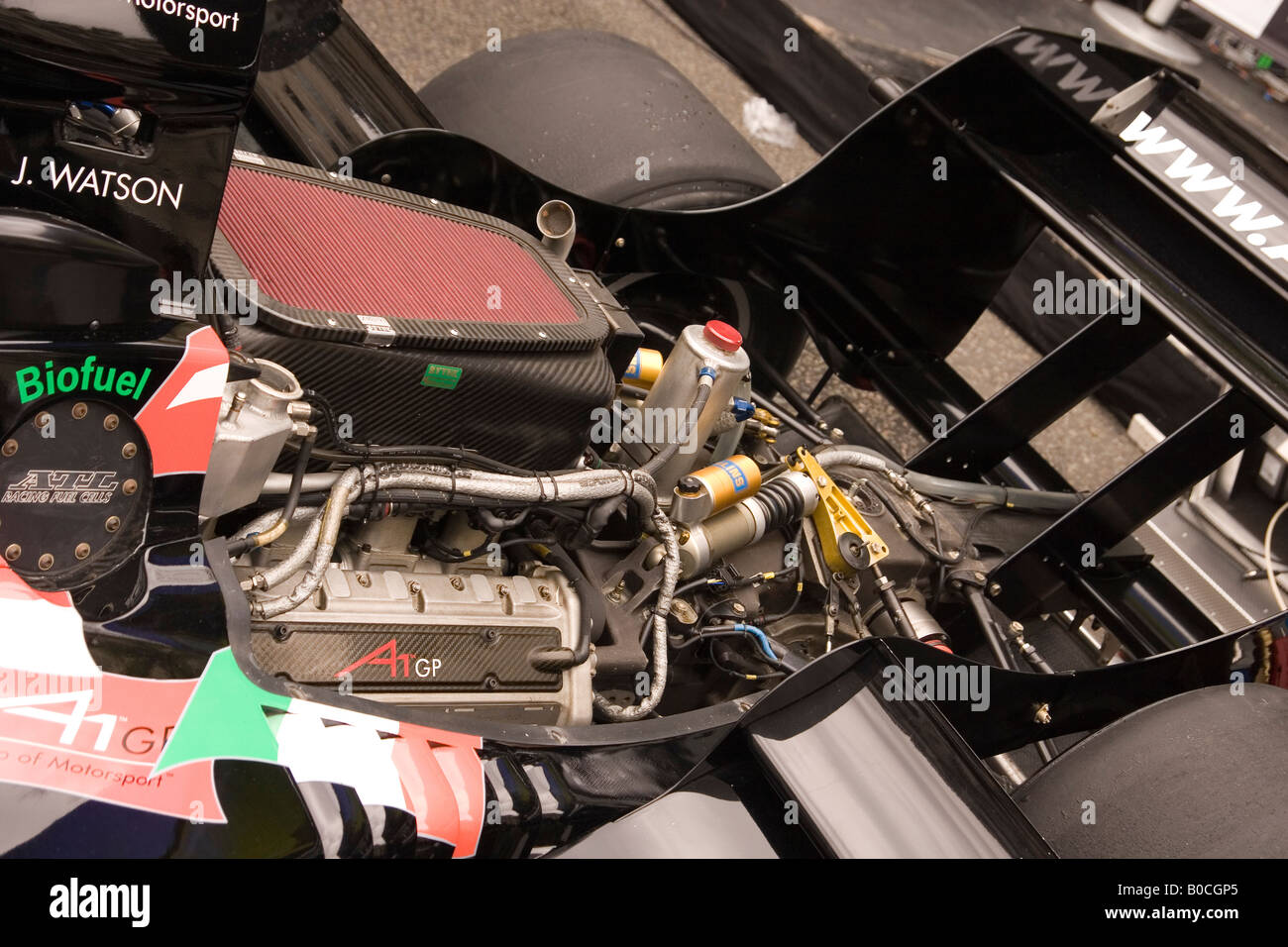 A1GP car in Regent Street London Stock Photo - Alamy
