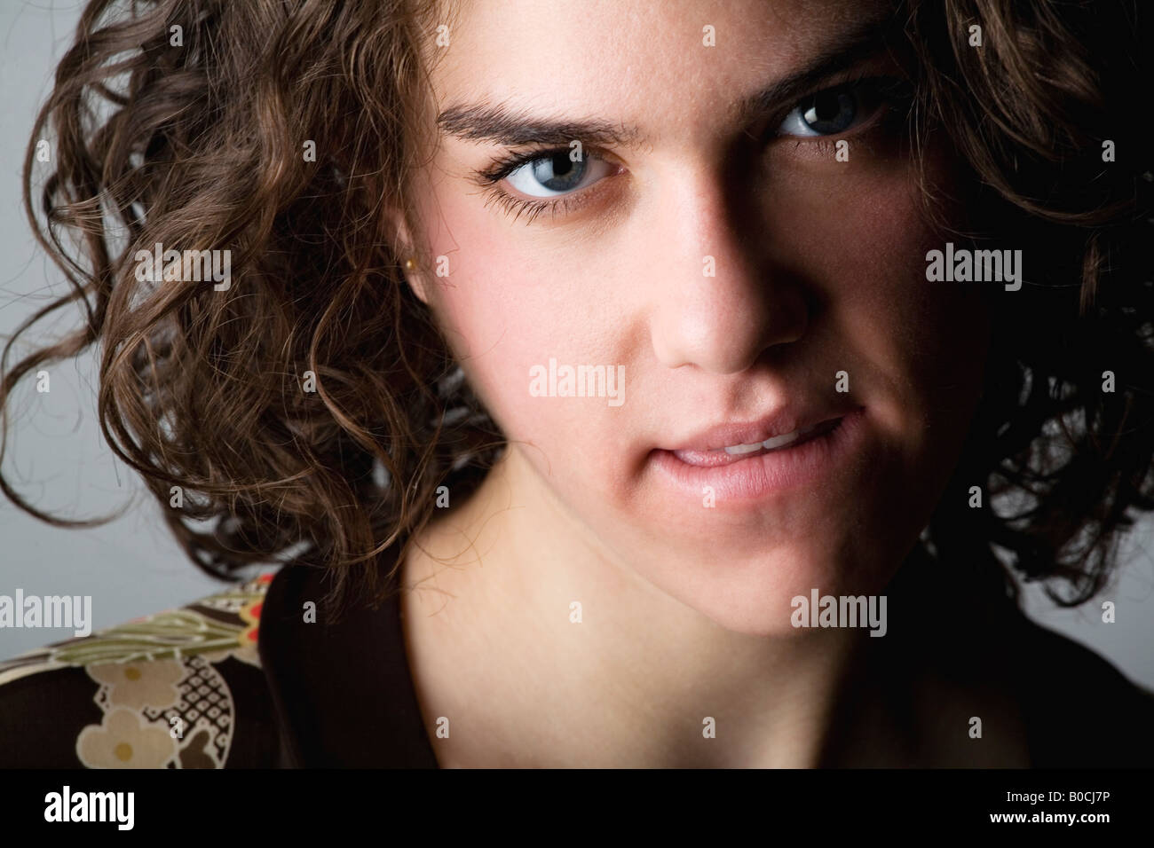 Pretty woman flirting hi-res stock photography and images - Alamy