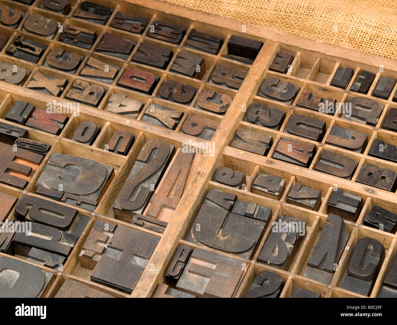 Typeface letters hi-res stock photography and images - Alamy