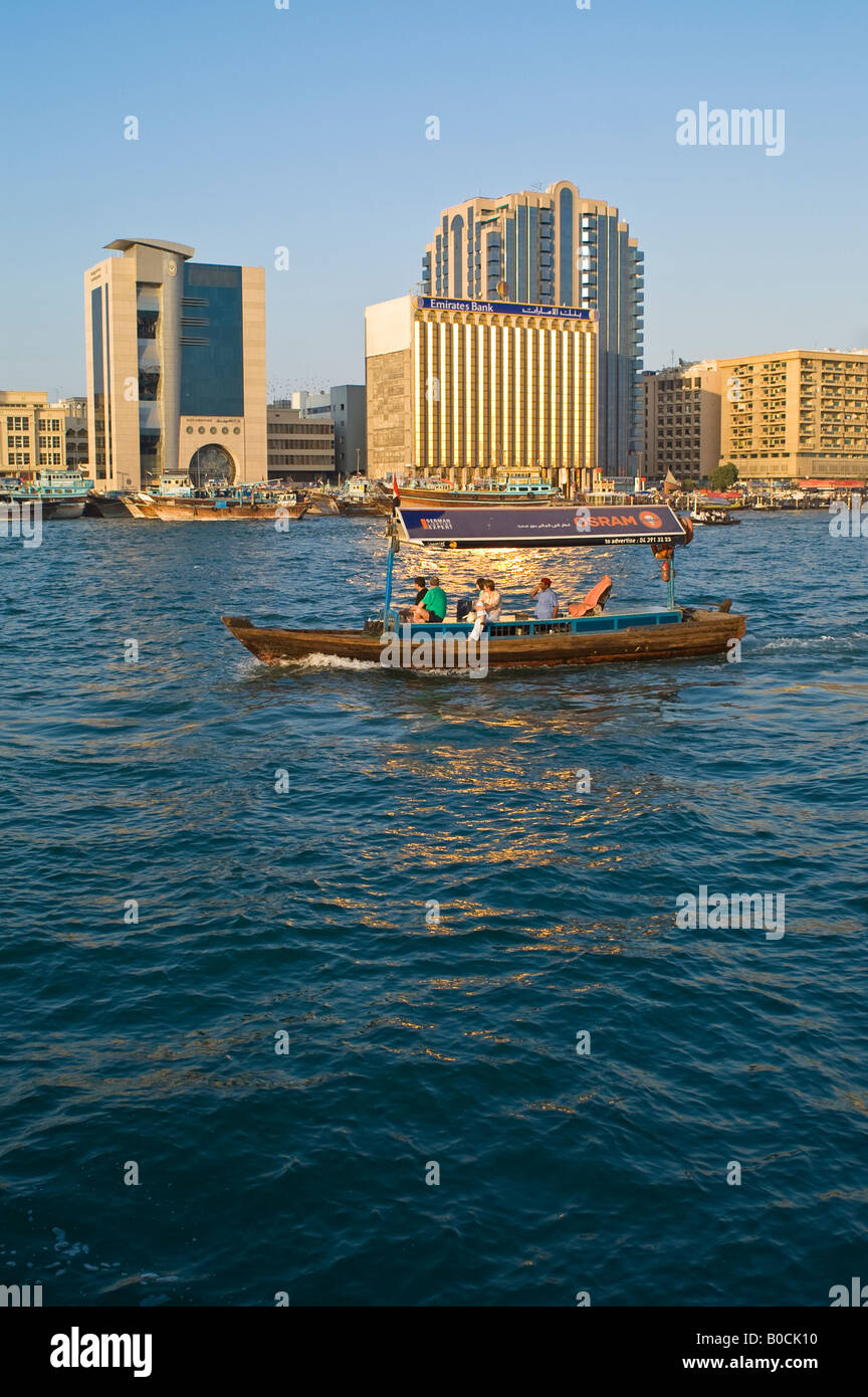 Abra on Dubai Creek, UAE Stock Photo - Alamy