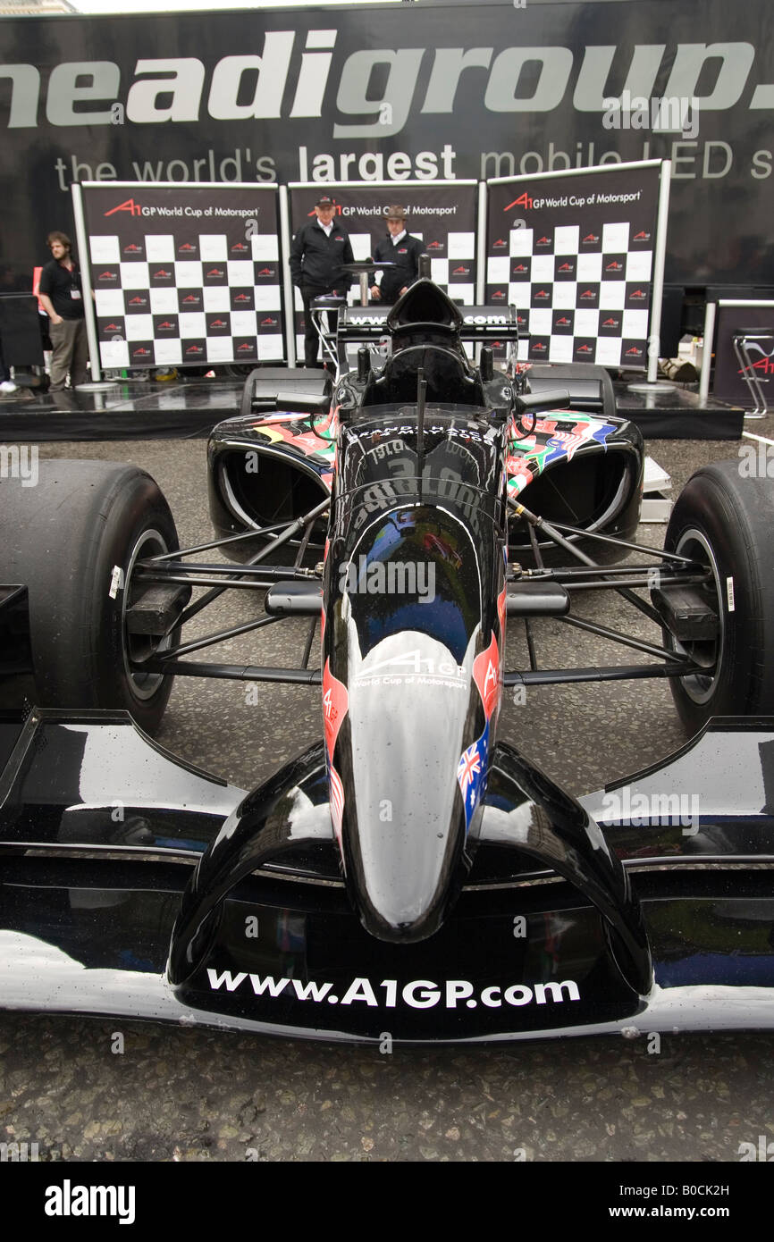 A1GP car in Regent Street London Stock Photo - Alamy