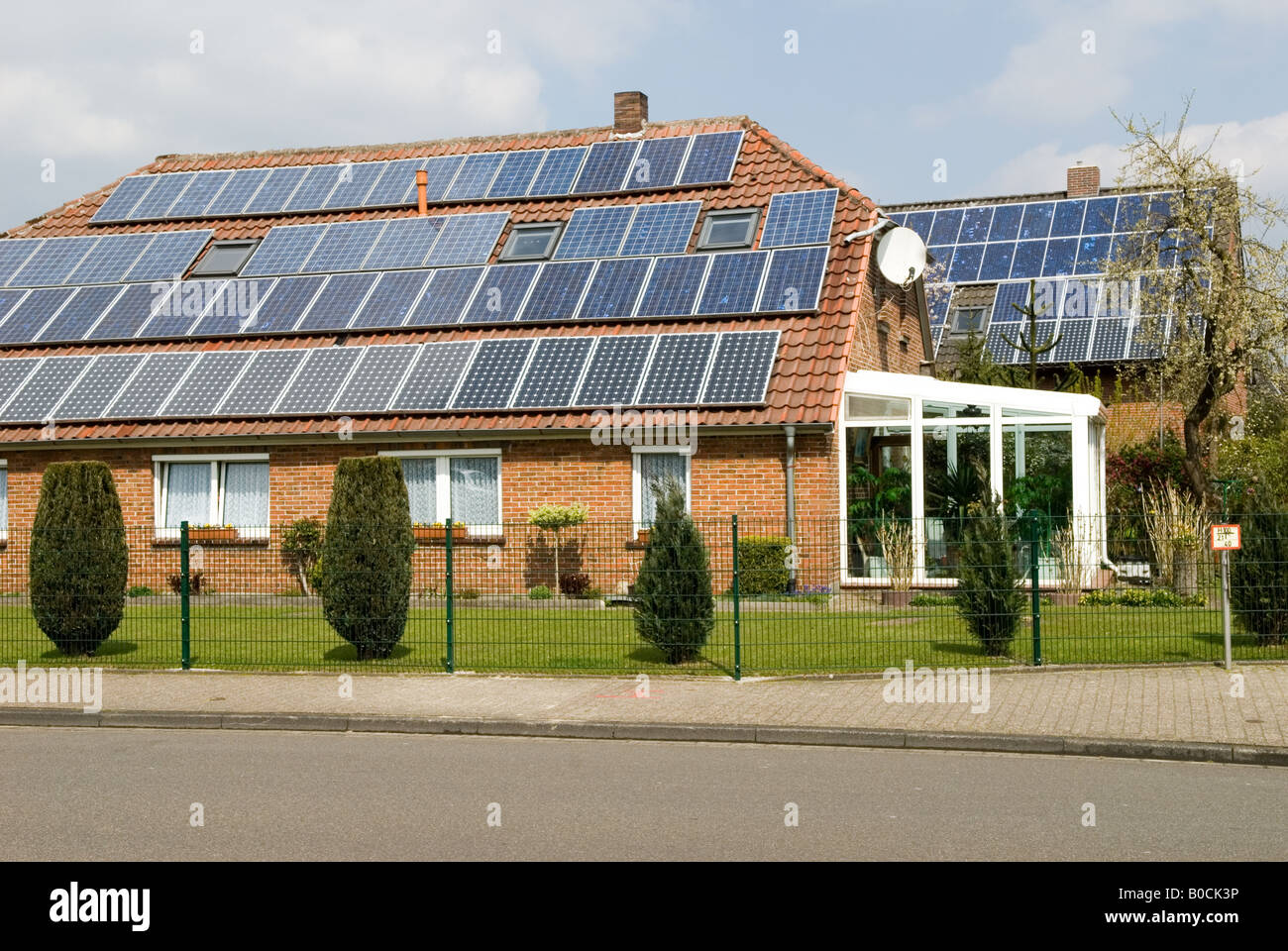 Solar cells roof germany hi-res stock photography and images - Alamy