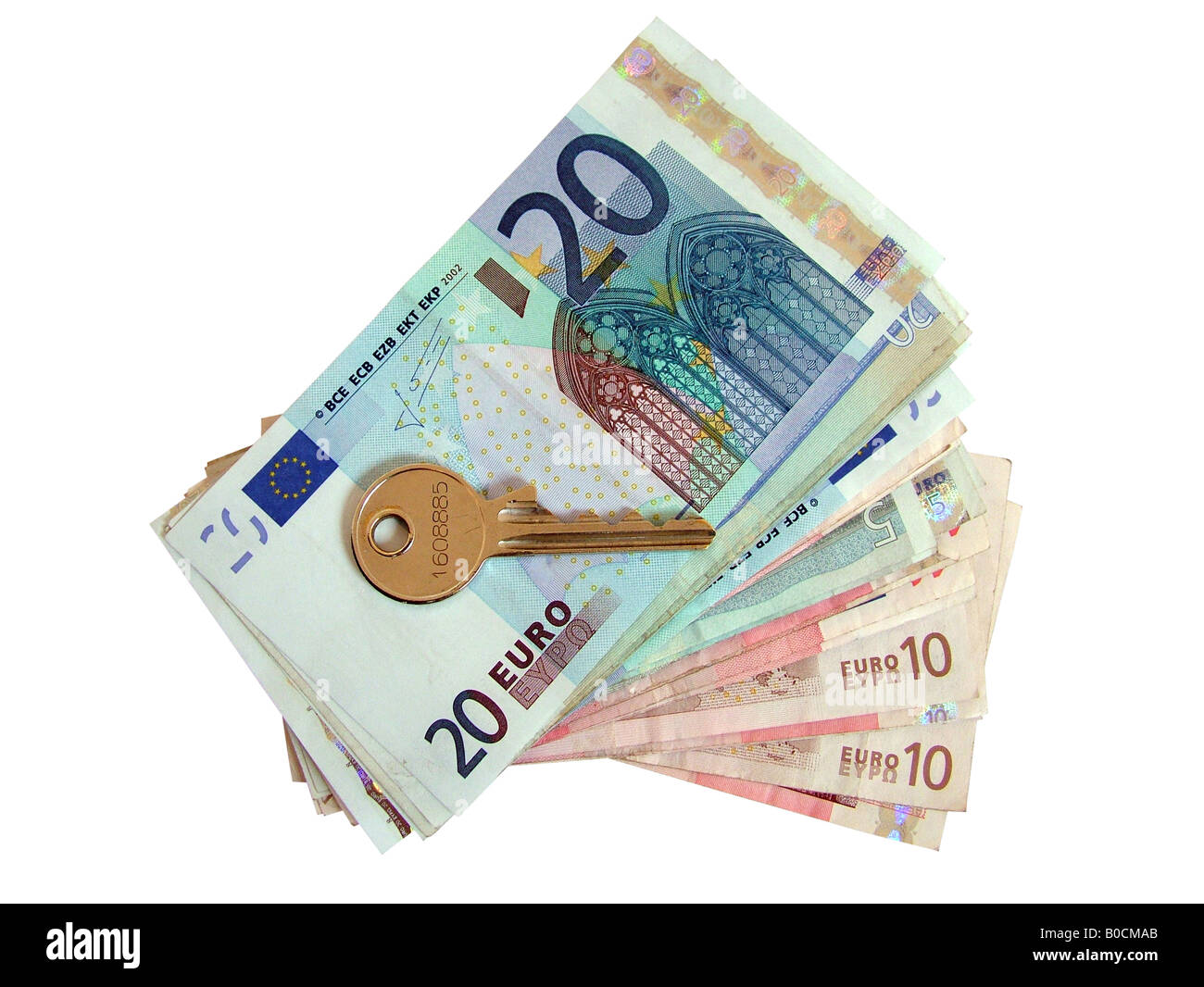 Real estate euros keys hi-res stock photography and images - Alamy