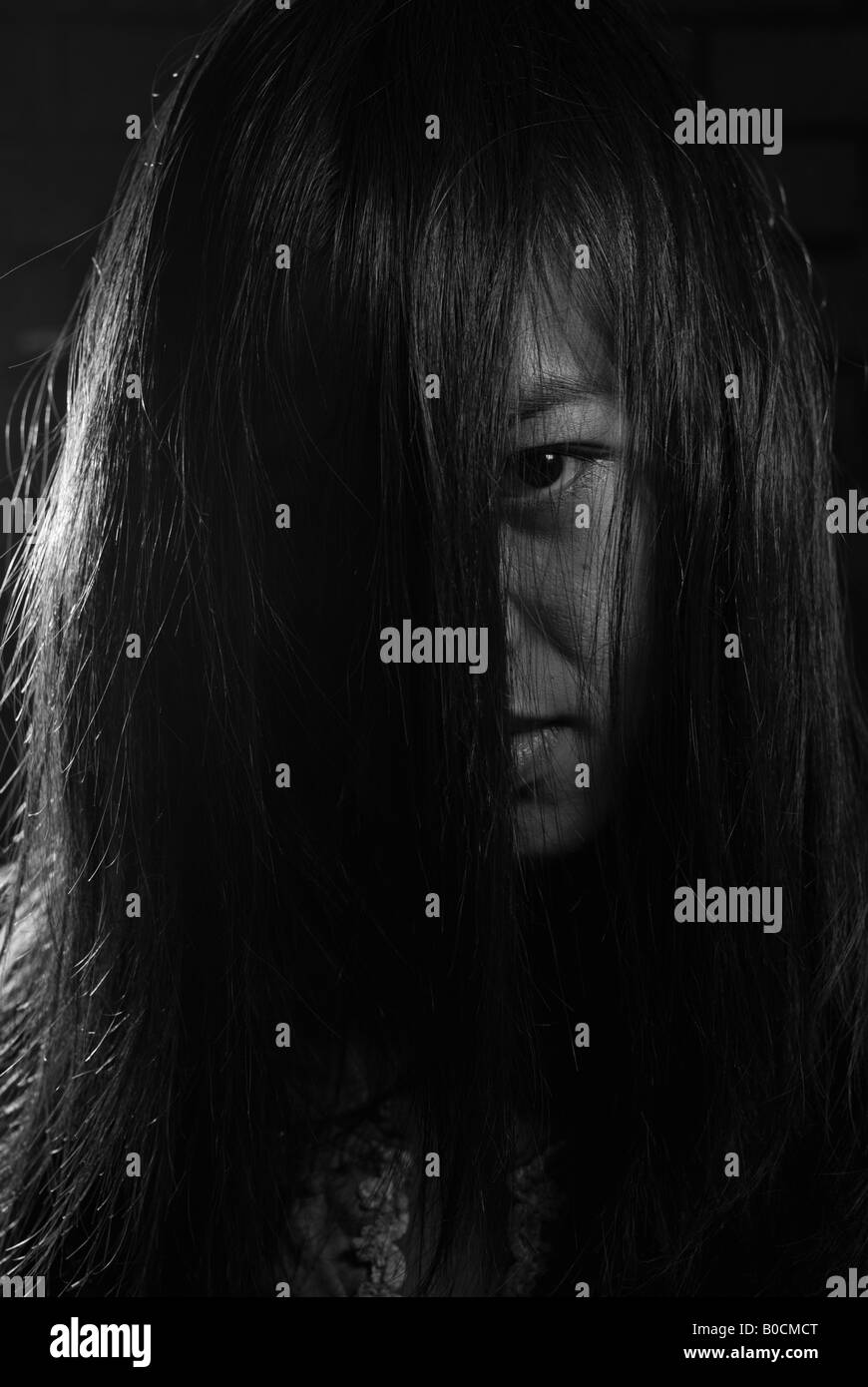Asian ghost Black and White Stock Photos & Images - Alamy