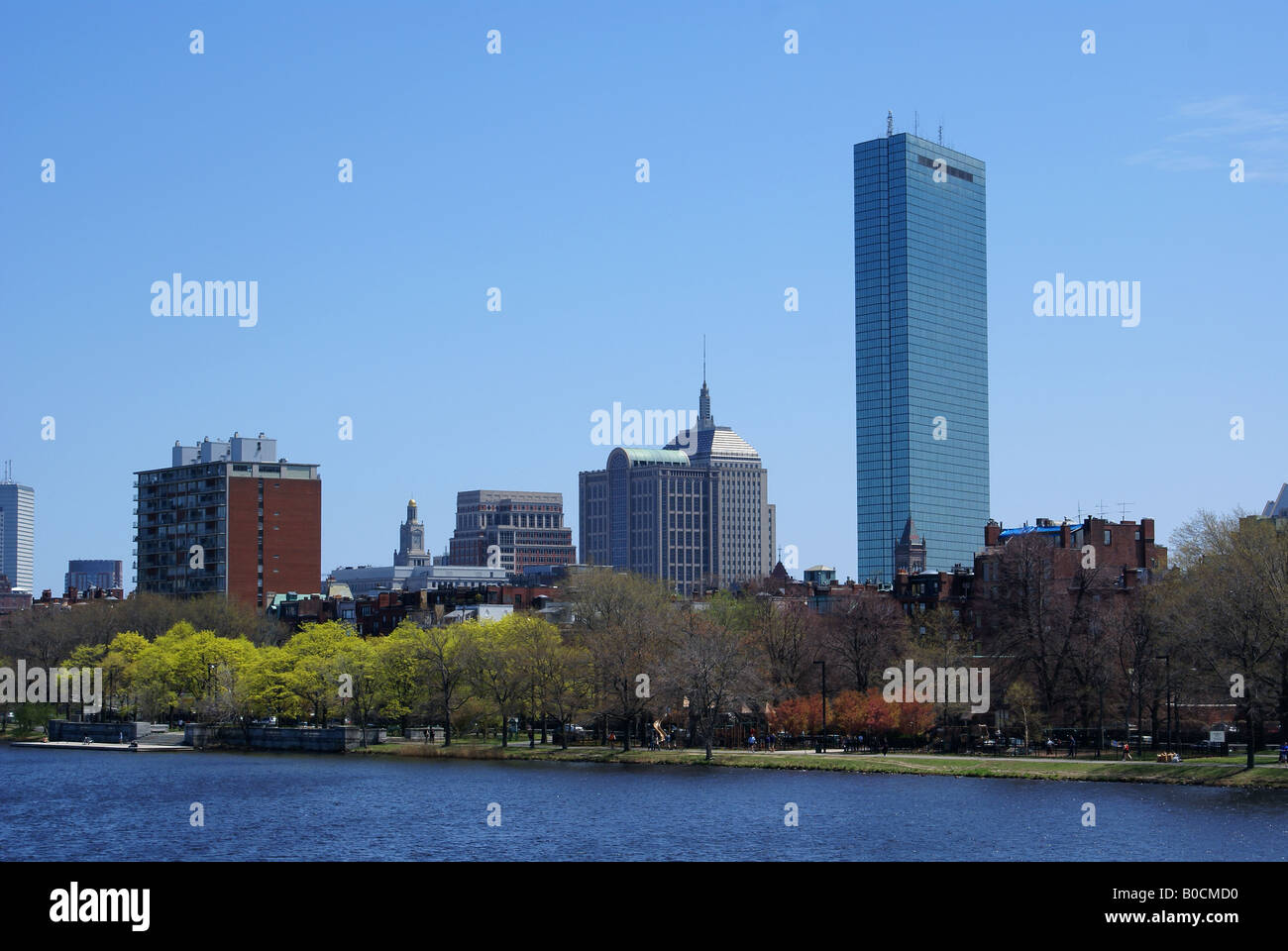 John hancock tower view hi-res stock photography and images - Alamy