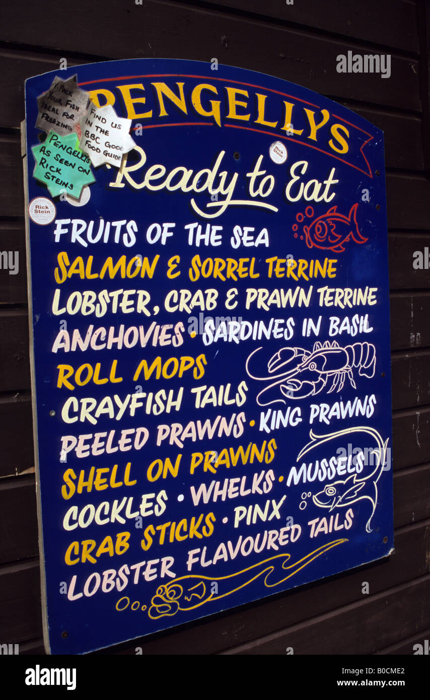 Looe cornwall fish hi-res stock photography and images - Alamy
