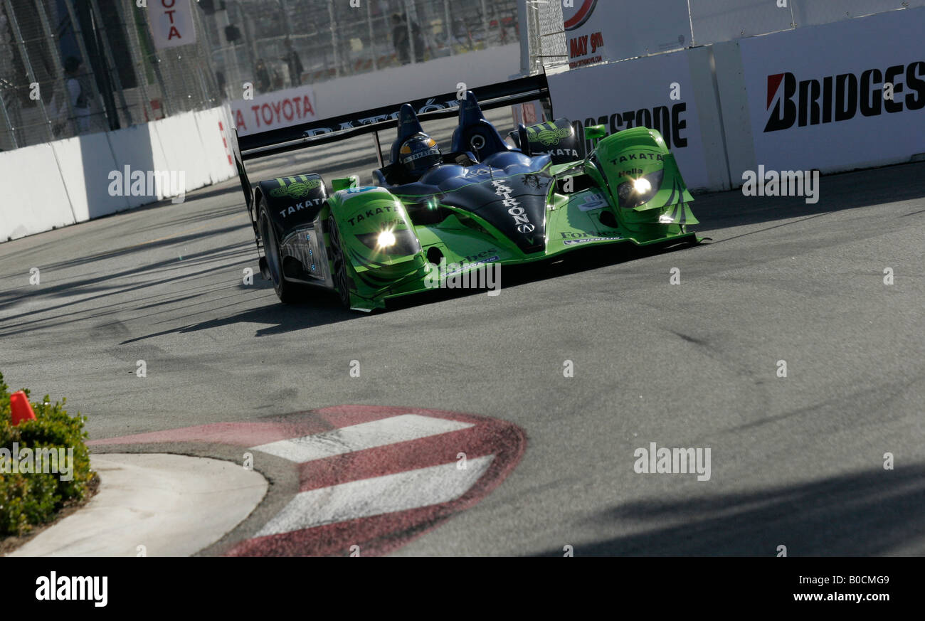 David Brabham of Patron Hillcroft racing driving an Acura Le Mans ...