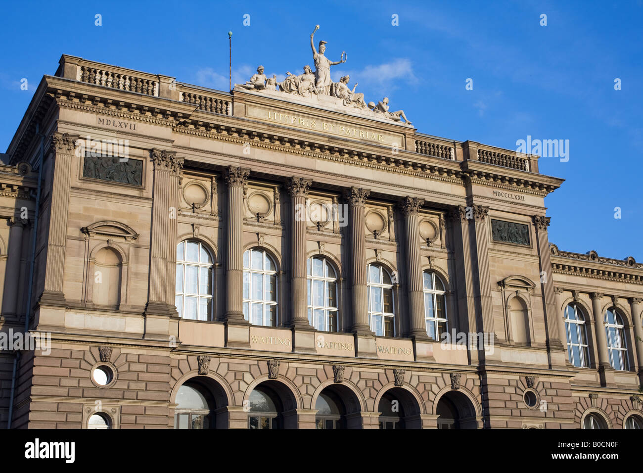 PALAIS UNIVERSITAIRE UNIVERSITY BUILDING BUILT BY OTTO WARTH 1879-1884 ...