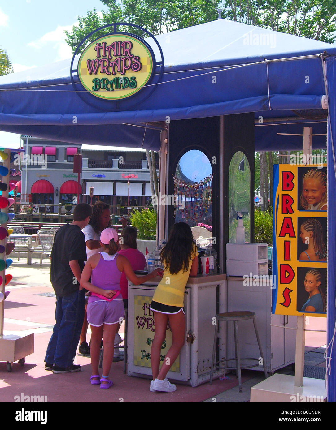 Universal hair braiding Stock Photo - Alamy