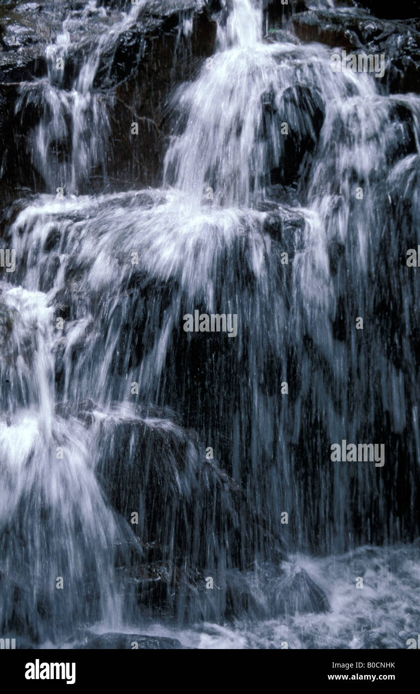 Malaysia a waterfall on Tioman island Stock Photo - Alamy