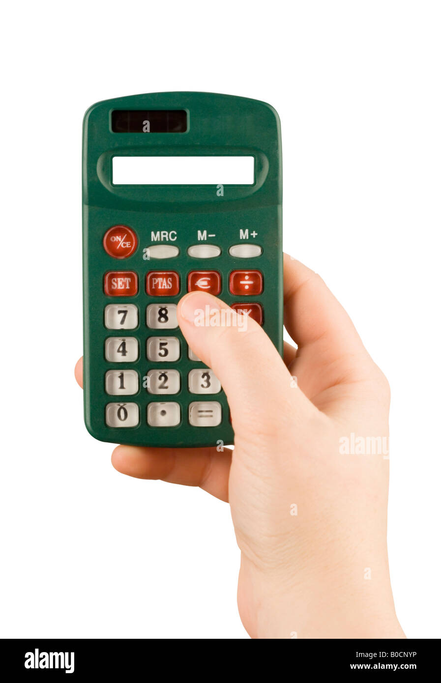 Solar power calculator Cut Out Stock Images & Pictures - Alamy