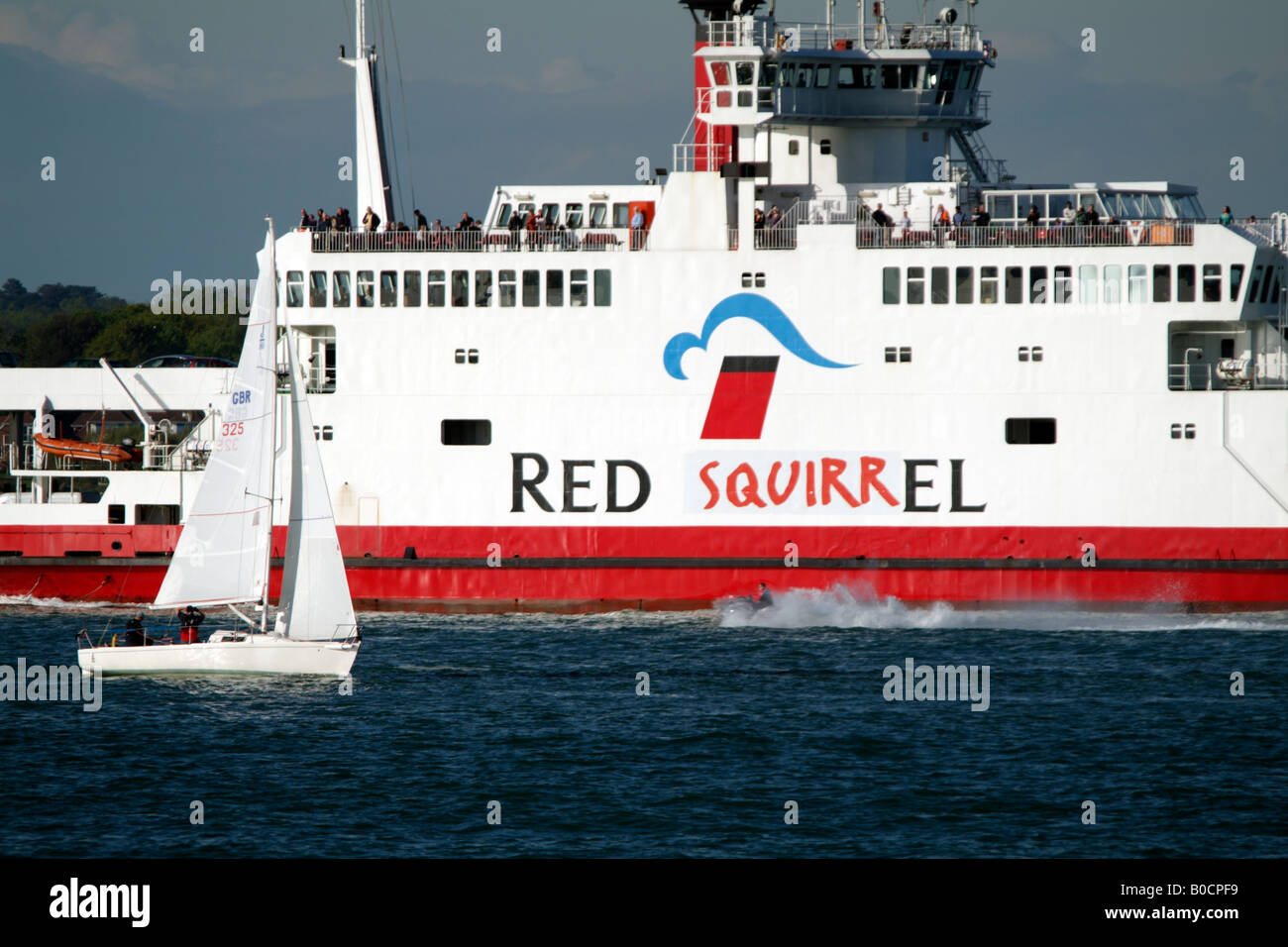 Red Funnel Ferry Red Eagle Supporting the native red squirrel and the ...