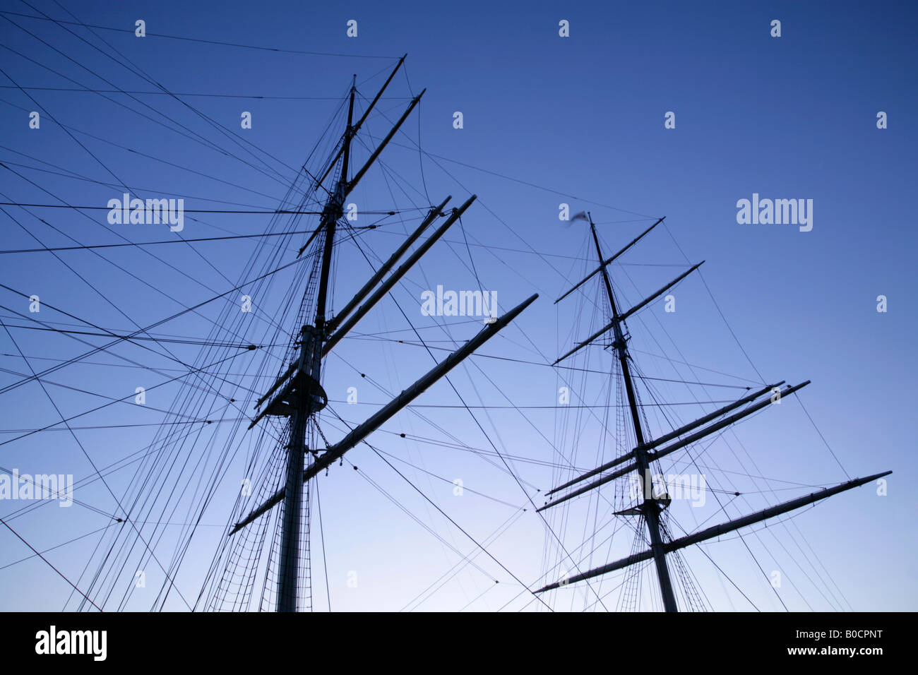 Twin masted sailing ship hi-res stock photography and images - Alamy
