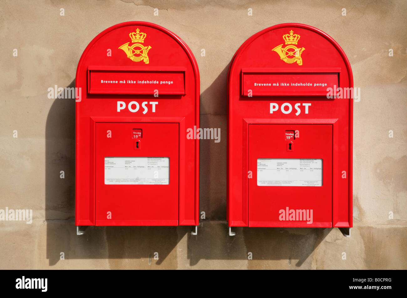 Post boxes copenhagen denmark hi-res stock photography and images - Alamy