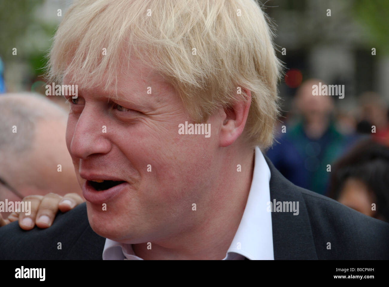 Mayor of London Boris Johnson on walkabout at 2008 Vaisakhi Sikh New ...