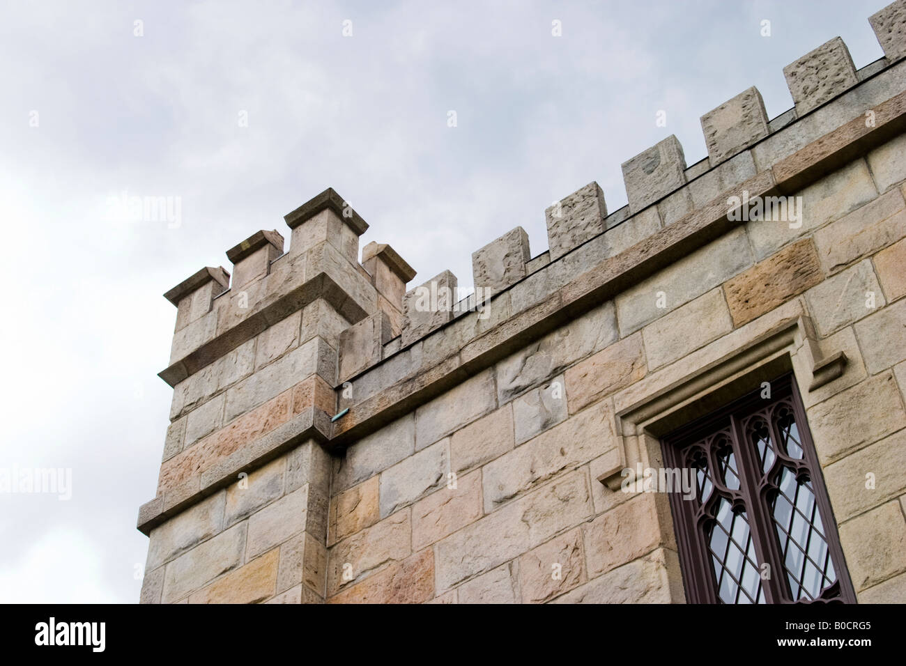 Detail of a city building Stock Photo - Alamy