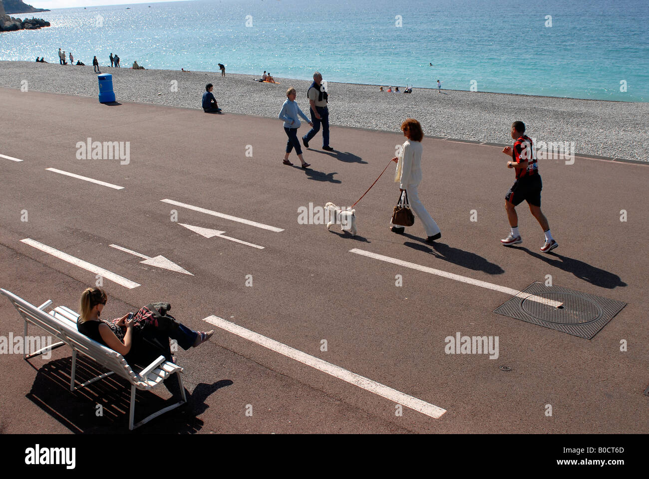 Nice, capital of Alpes-Maritimes Stock Photo - Alamy