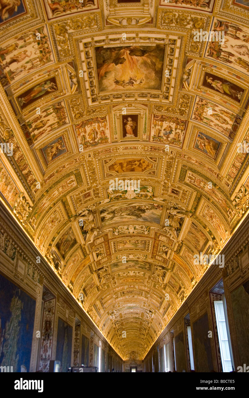 Map Room, Vatican Stock Photo - Alamy