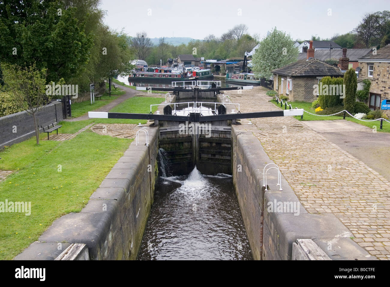 shepley bridge mirfield Stock Photo - Alamy