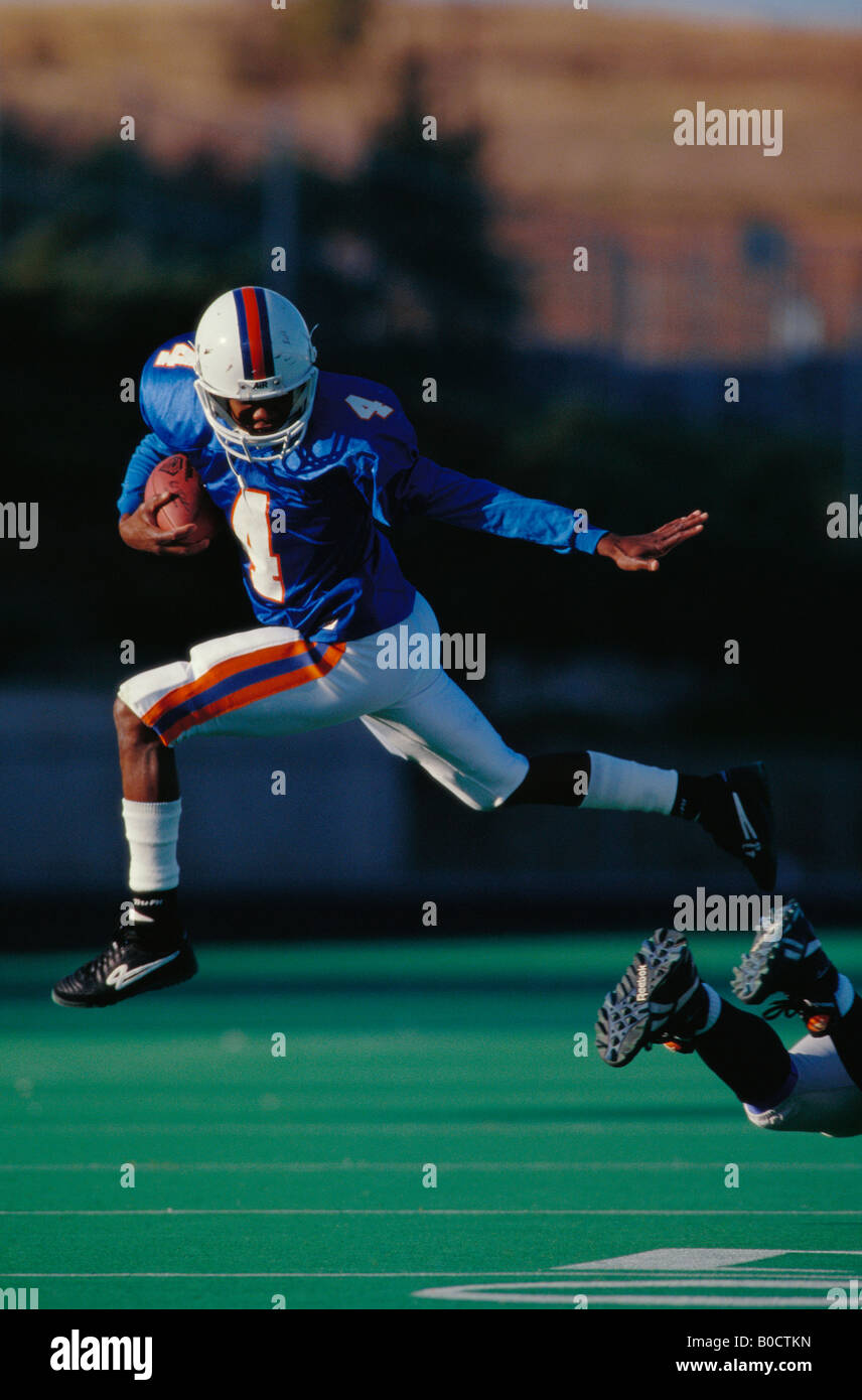 Football ball run running action hi-res stock photography and images ...