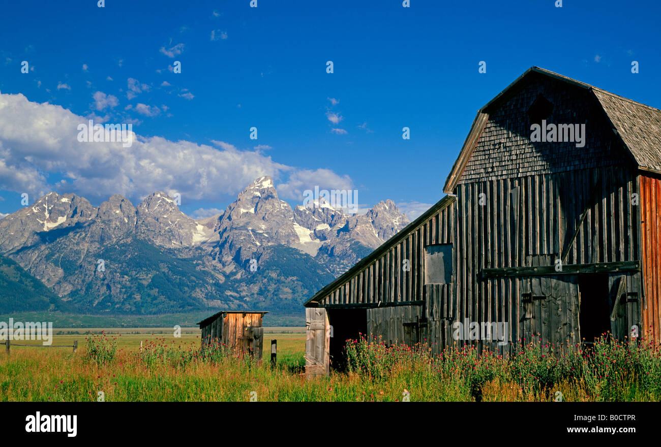 Old mormon barns hi-res stock photography and images - Alamy