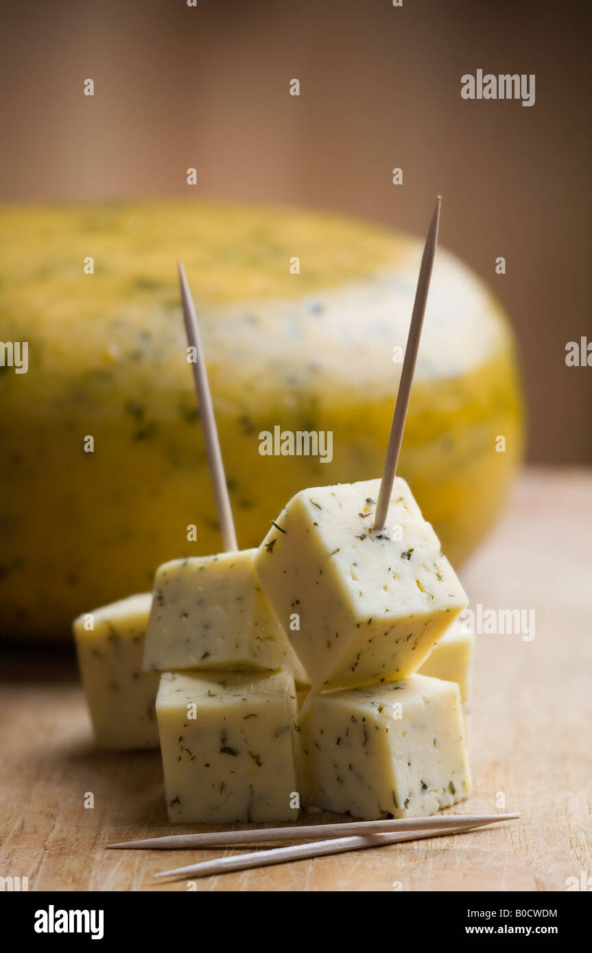 Cubes of cheese hi-res stock photography and images - Alamy
