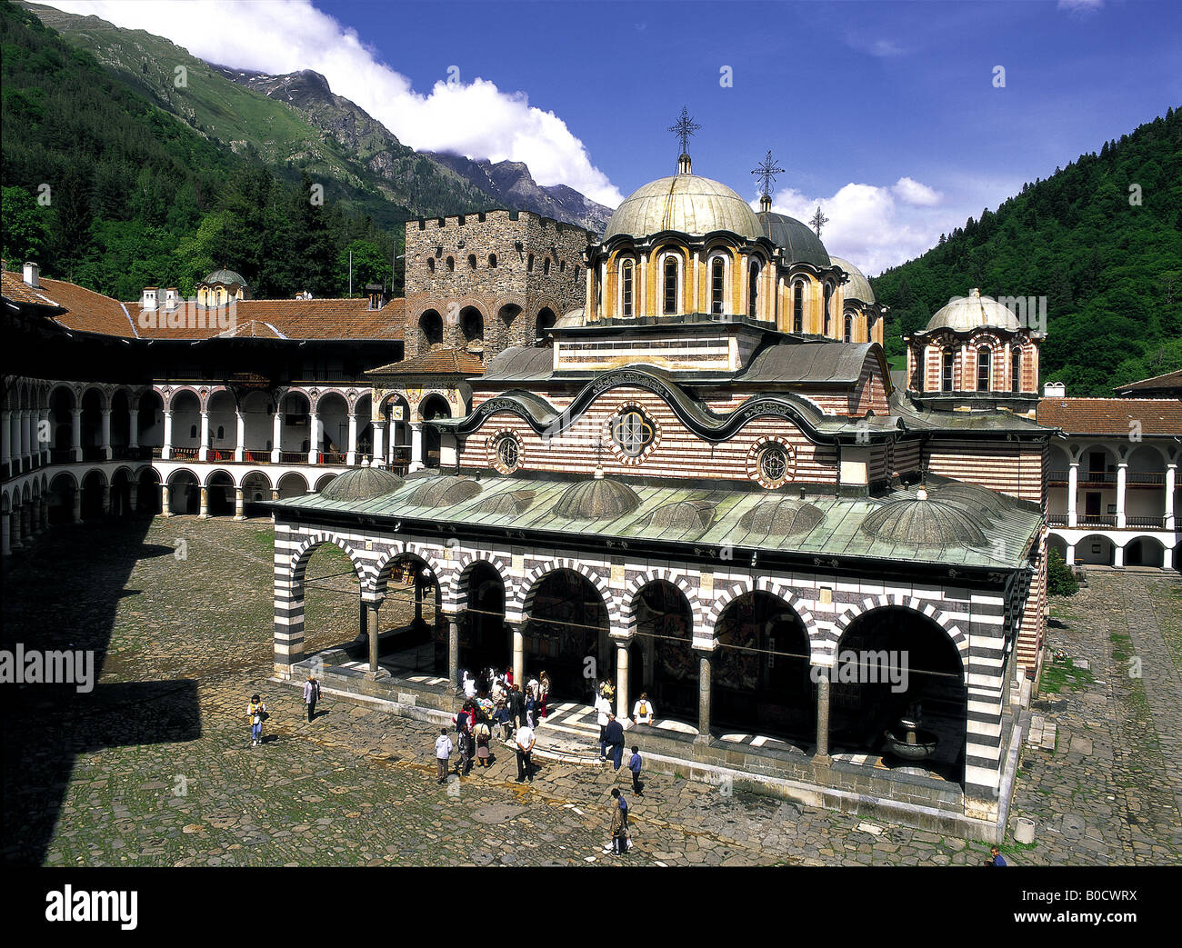 Orthodox rila monastery unesco hi-res stock photography and images - Alamy