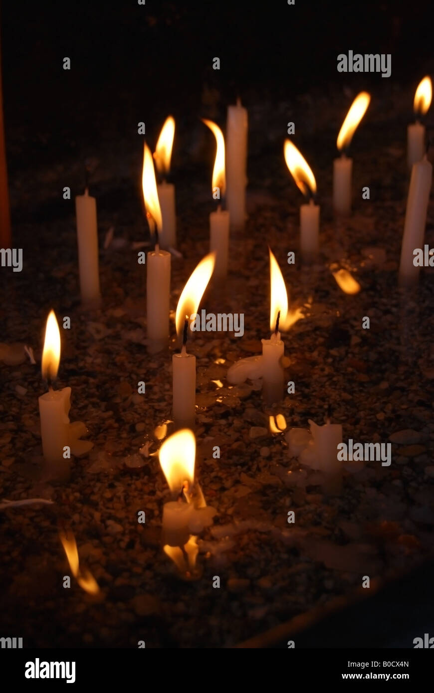 The burning chapel hi-res stock photography and images - Alamy