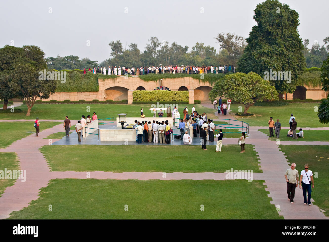 Raj ghat a memorial to Mahatma Gandhi, Delhi, India Stock Photo - Alamy