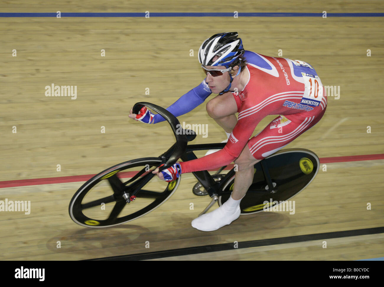 Bradley Wiggins GB member of Gold Medal winning team Manchester UK ...