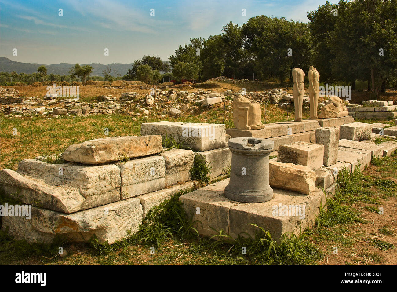 Temple of hera samos hi-res stock photography and images - Alamy