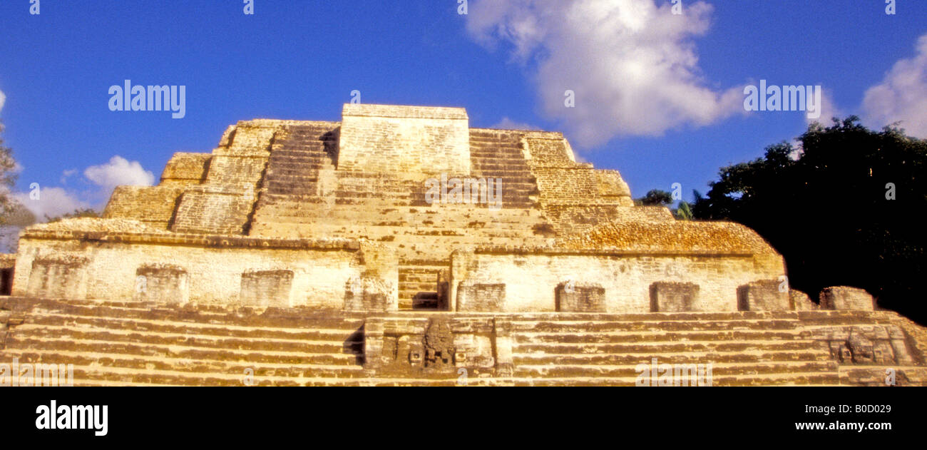 Altun Ha Mayan ruins, Belize Stock Photo - Alamy