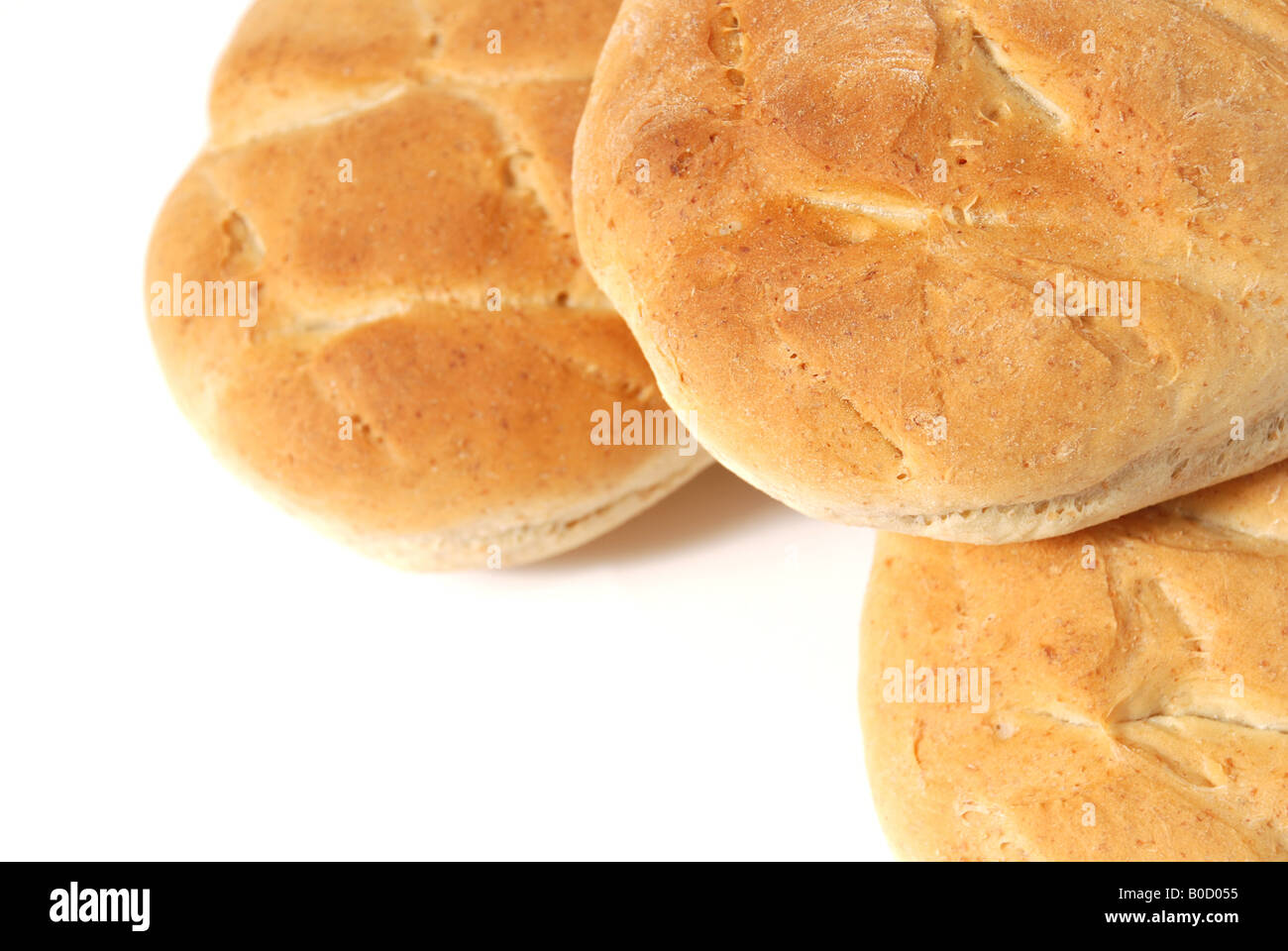 three home made bread Stock Photo - Alamy