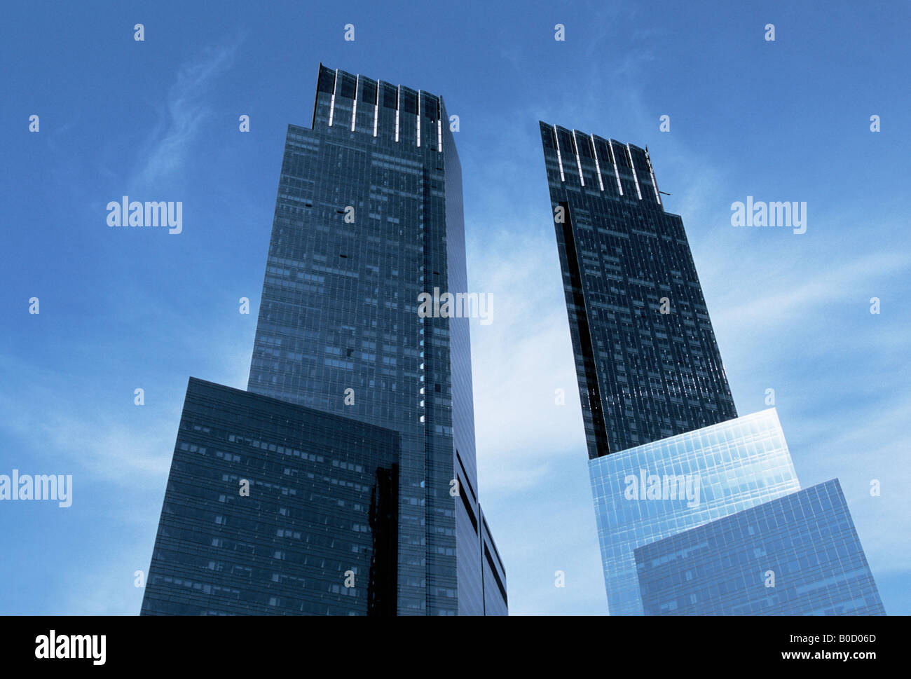 New York City The Time Warner Center Columbus Circle USA Stock Photo ...