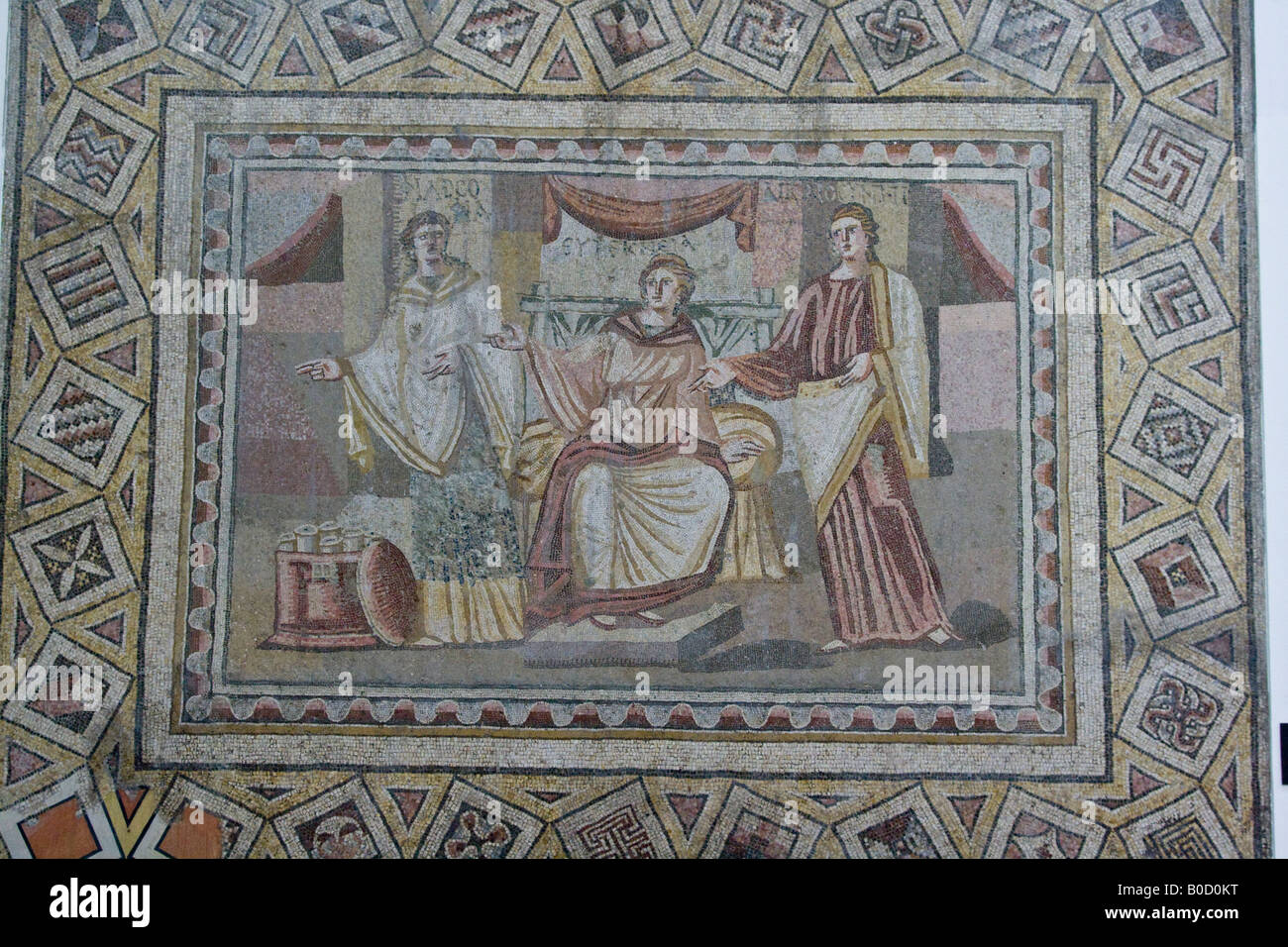 National museum syria mosaic hi-res stock photography and images - Alamy