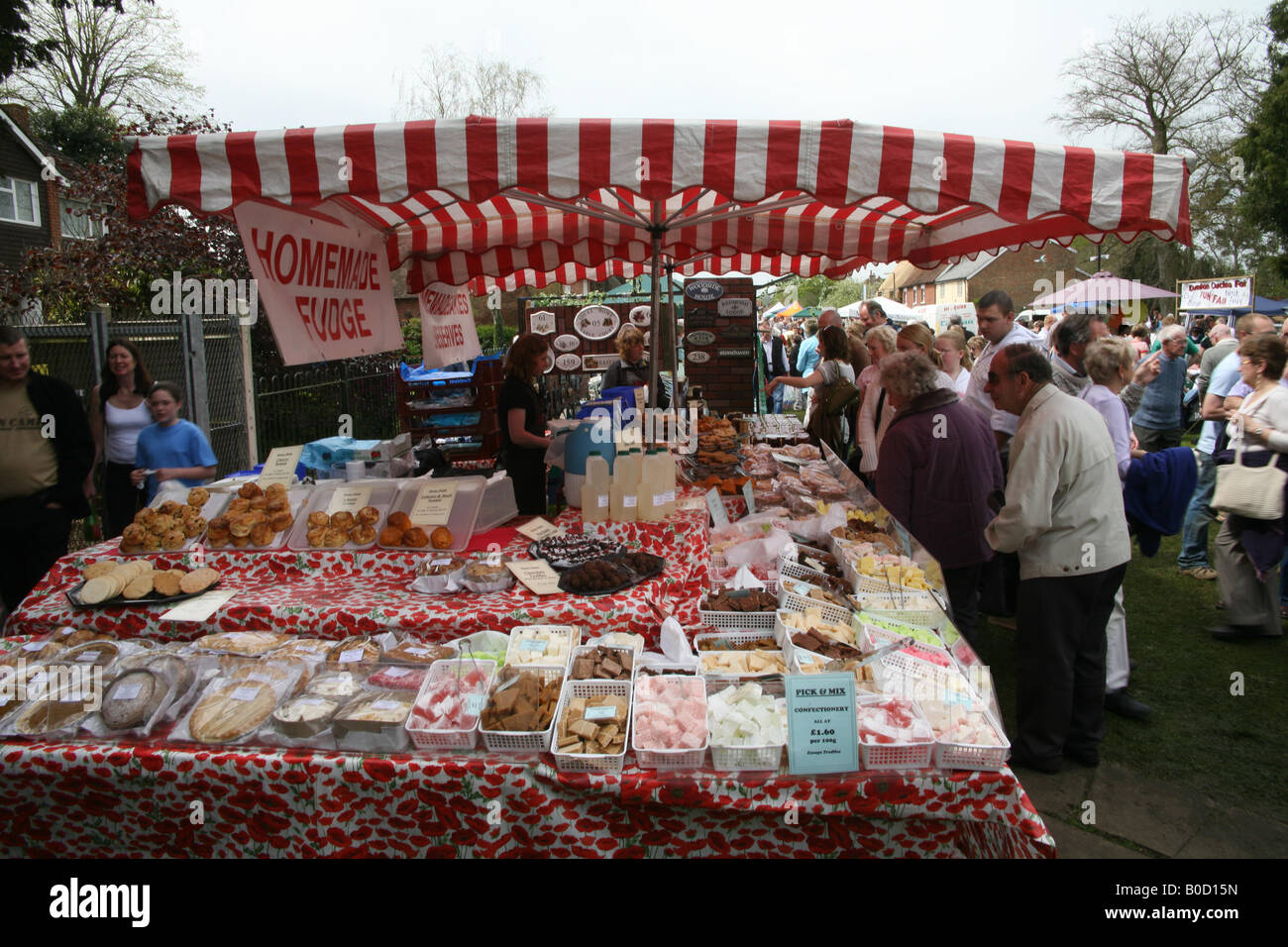 The Downton Cuckoo Fair held every year the first weekend in May Stock ...