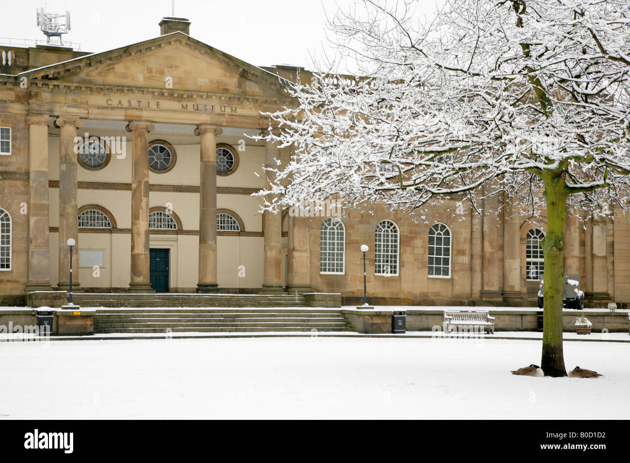 In front of york castle hi-res stock photography and images - Alamy