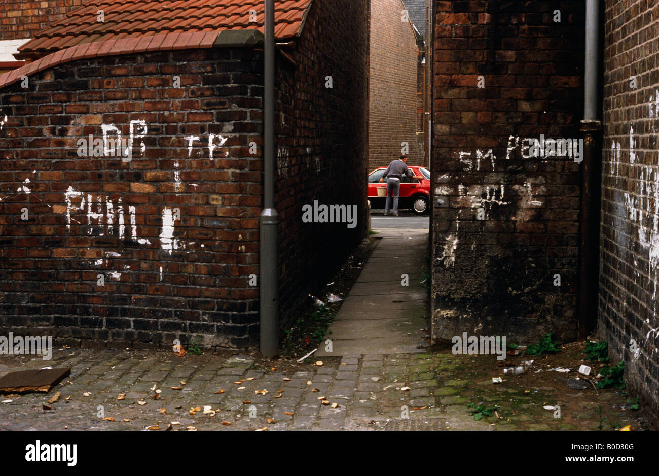 Liverpool slums hi-res stock photography and images - Alamy