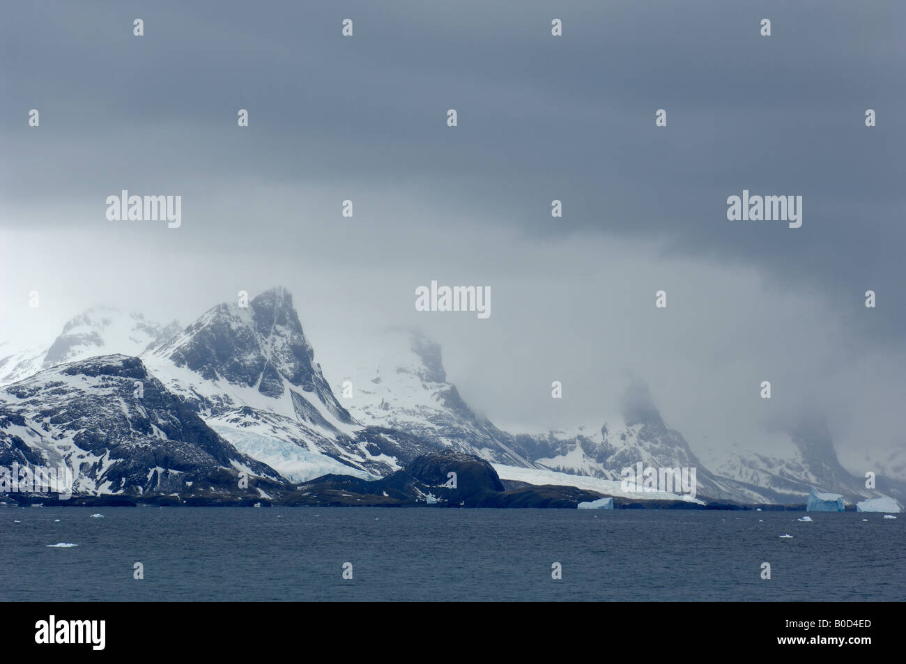South Georgia Island South Atlantic Ocean Stock Photo - Alamy