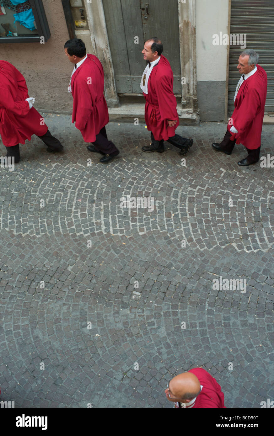 Ceremony of our lady of freedom in italy Stock Photo - Alamy