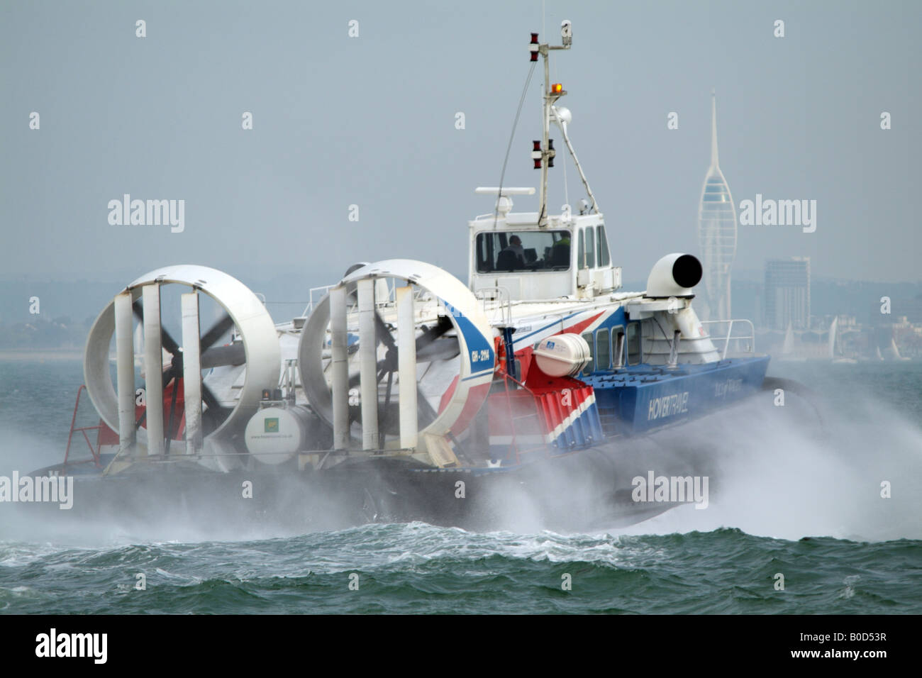 Passenger Hovercraft Freedom 90 GH 2114 of the Hovertravel Fleet ...