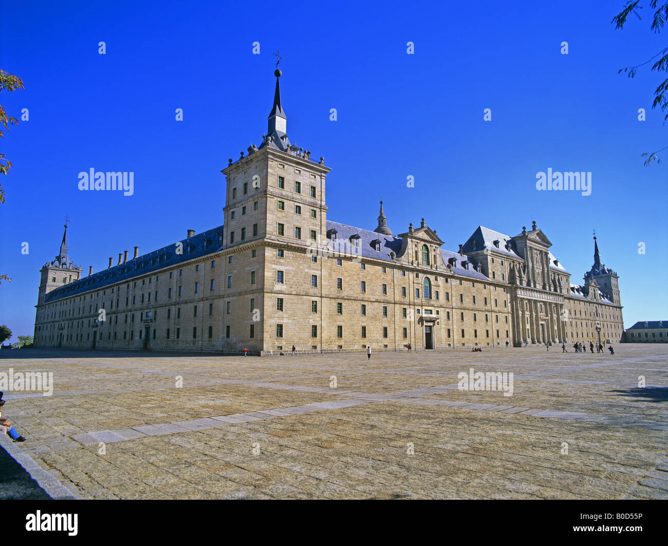 The Royal Monastery of El Escoria Spain Stock Photo - Alamy
