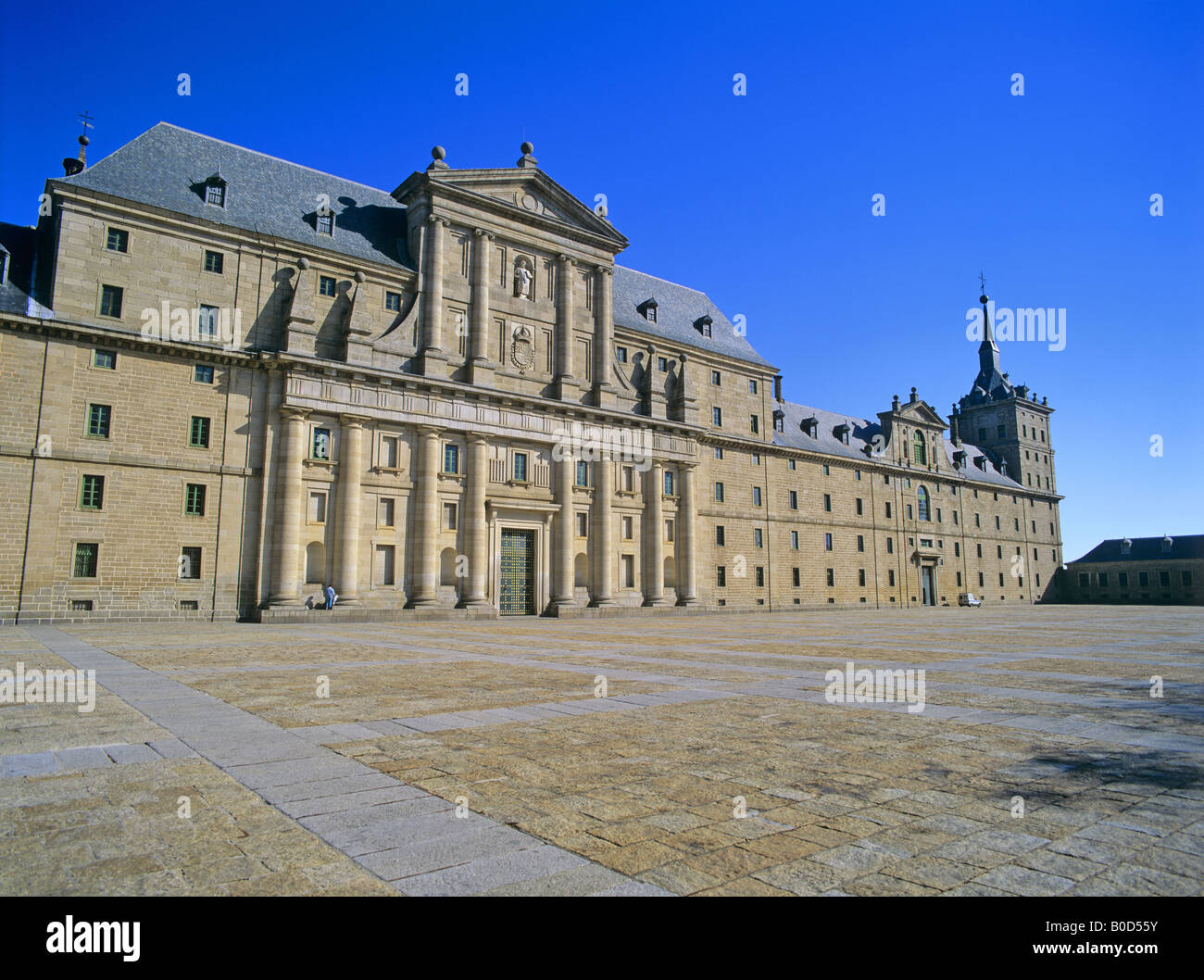 The Royal Monastery of El Escoria Spain Stock Photo - Alamy