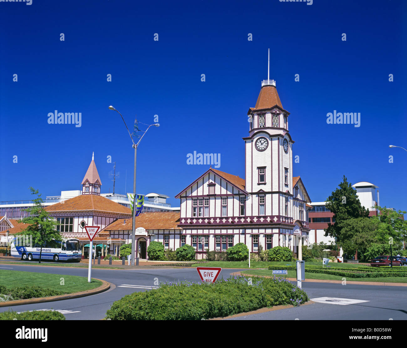 Fenton street Rotorua New Zealand Stock Photo - Alamy