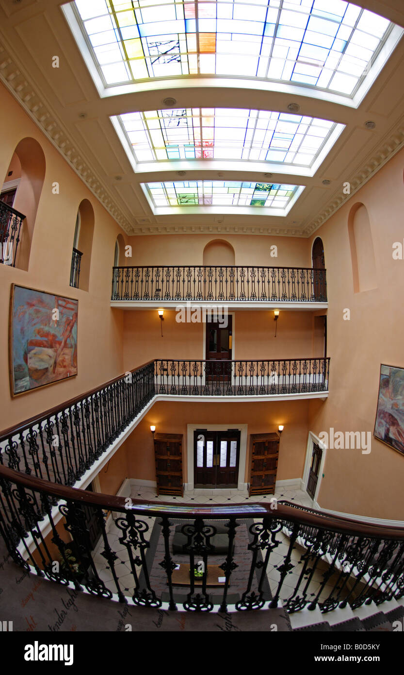 Seaham Hall, Interior, Durham Stock Photo - Alamy