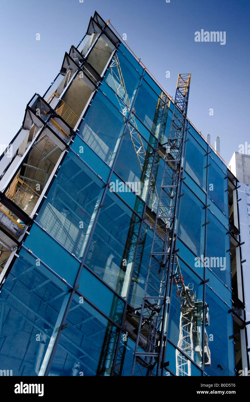 Modern City Construction Site, Southampton UK Stock Photo - Alamy