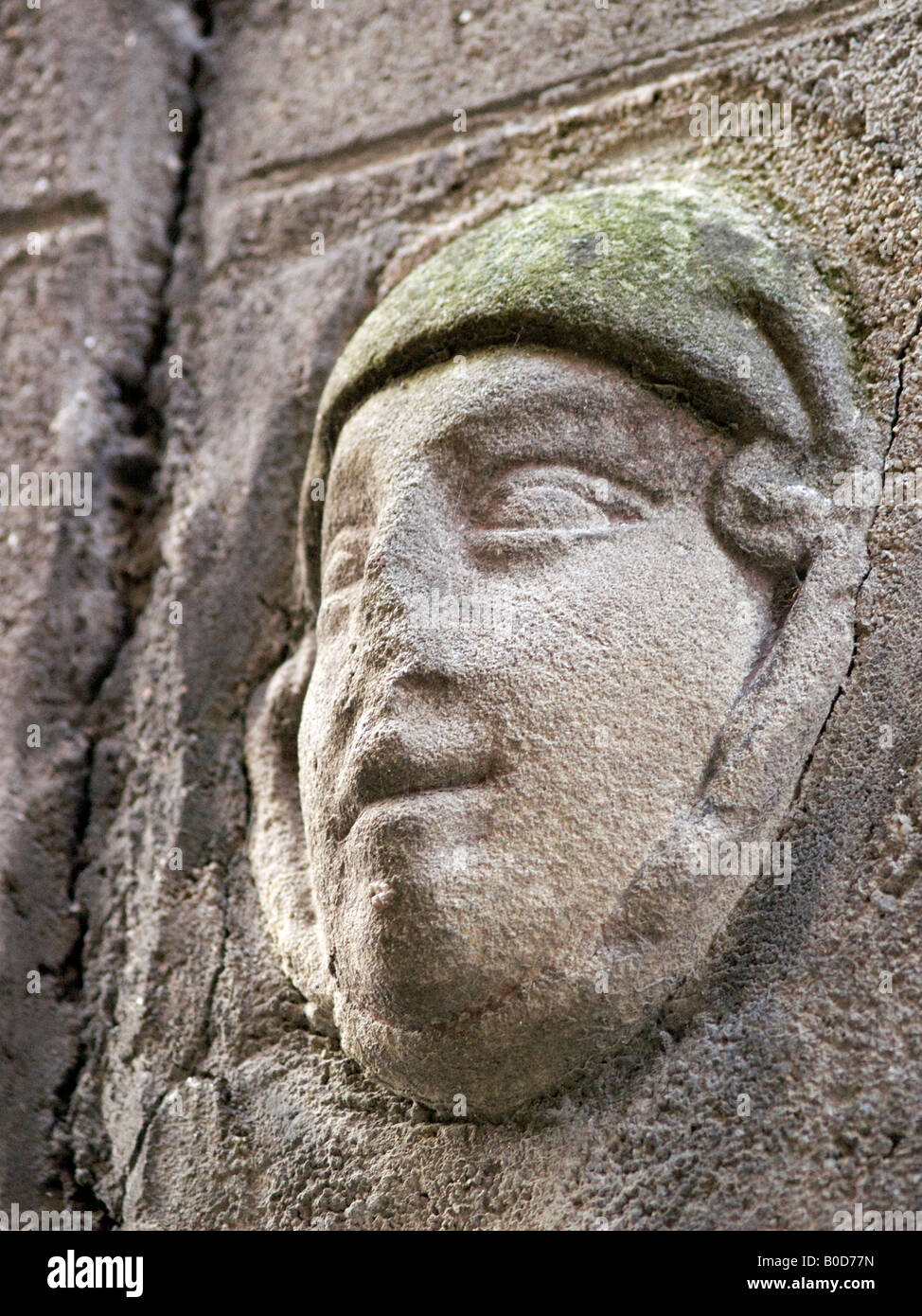 Face in the wall Stock Photo - Alamy