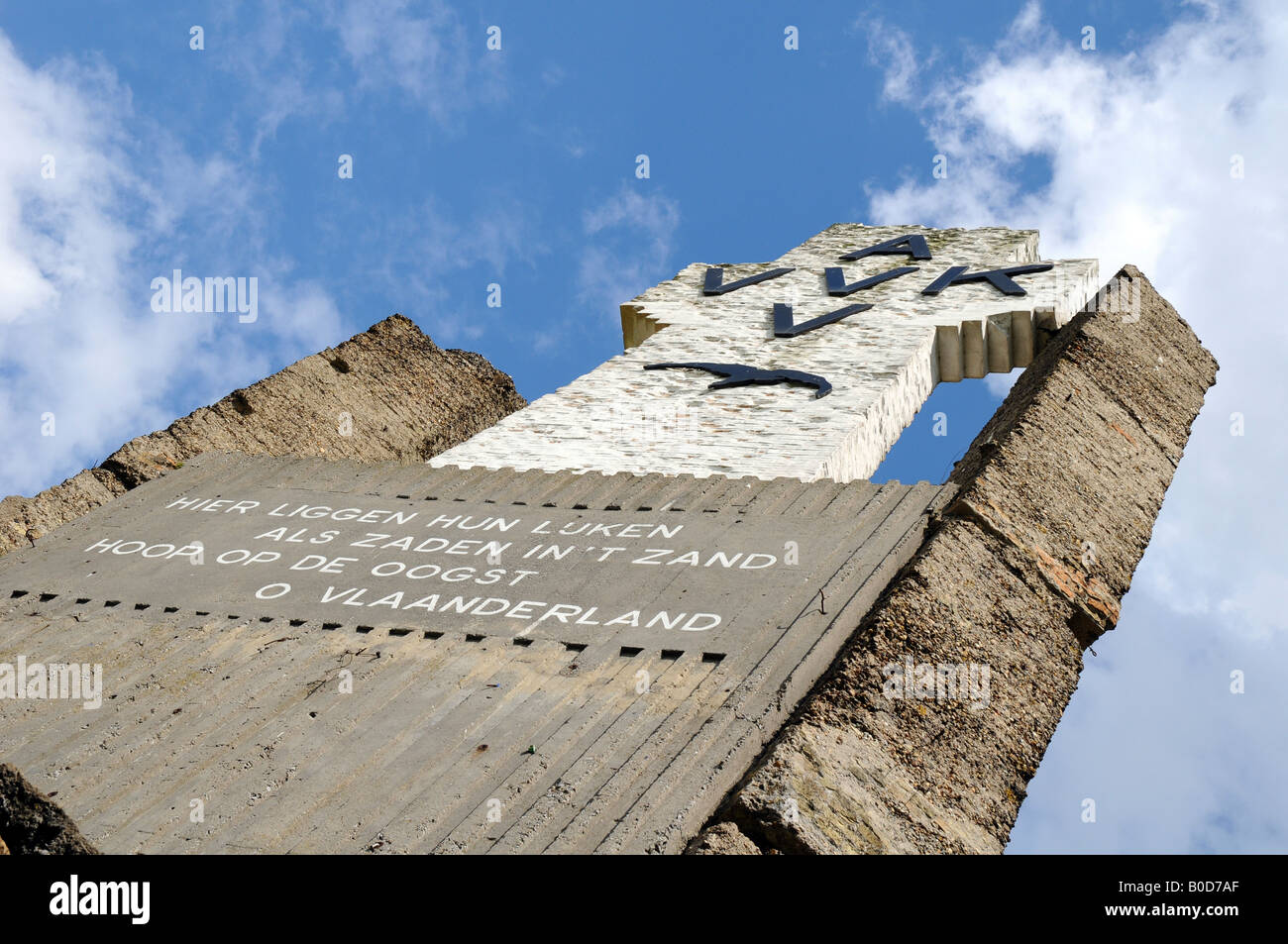AVV-VVK "All for Flanders, Flanders for Christ" is a symbol of Flemish ...