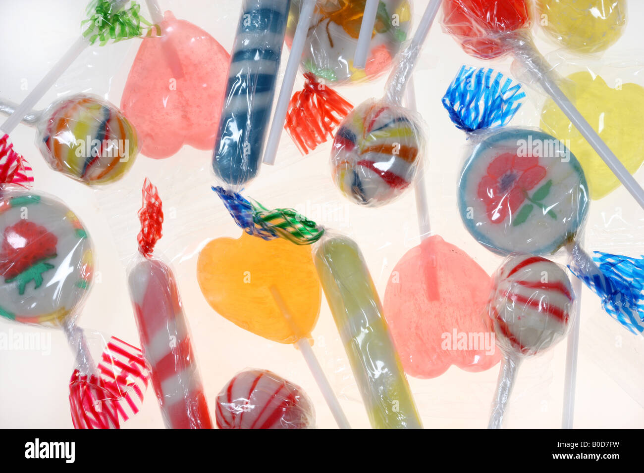 Sweets Lolly lollipop Candy Stock Photo - Alamy